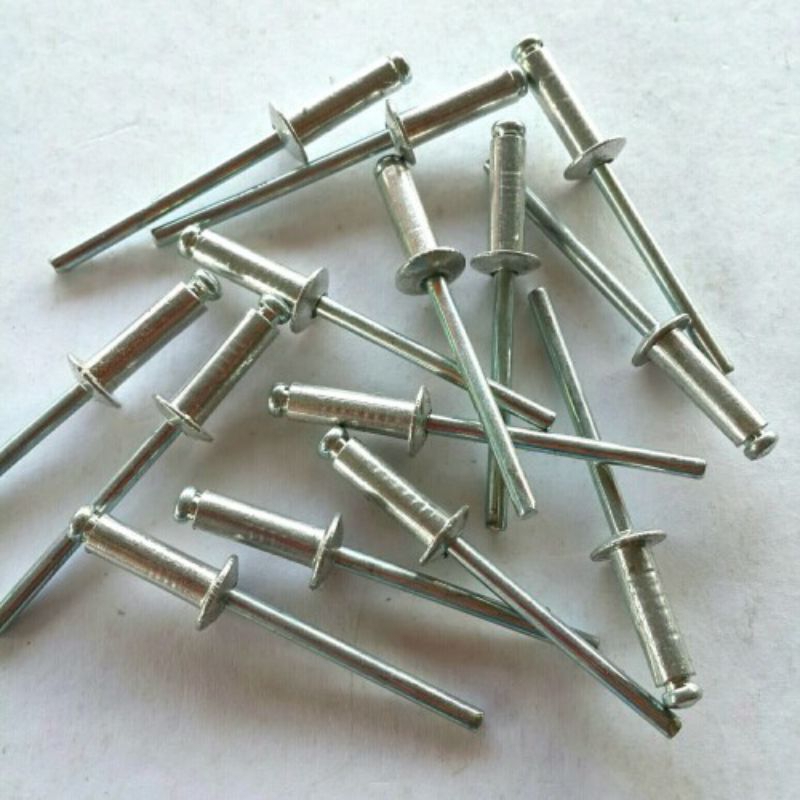 Jual PAKU RIVET ALUMINIUM tipe 550 (100 pcs) | Shopee Indonesia