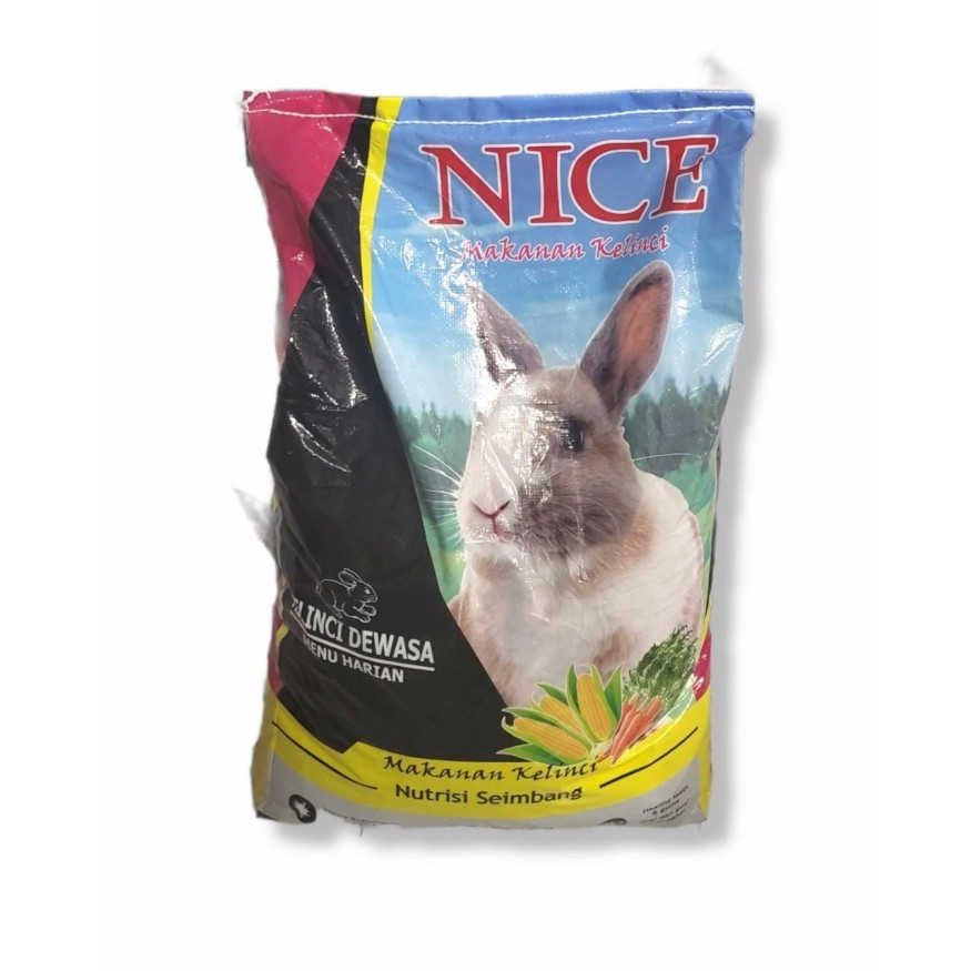Jual Nice Rabbit 1kg / Makanan Pakan Kelinci Nice 1kg / Dry Food Rabbit ...