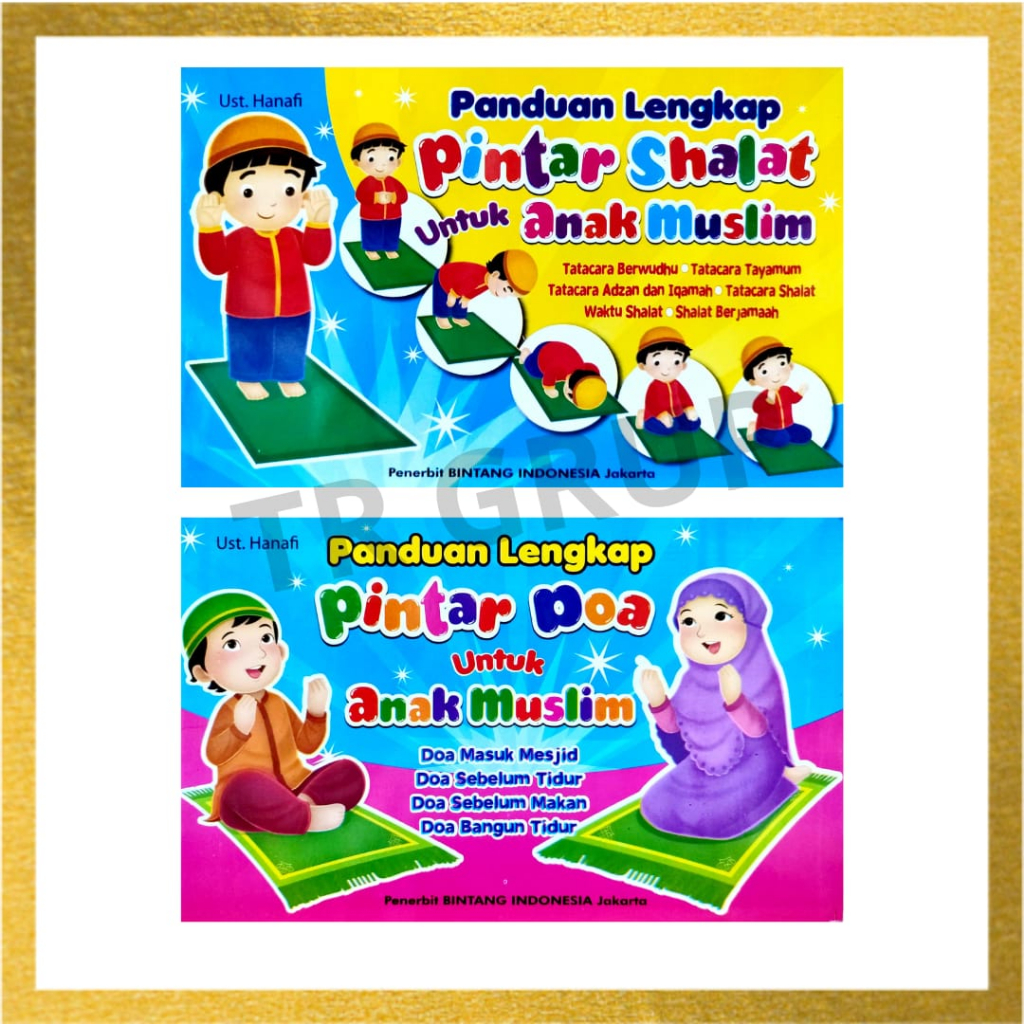 Jual BUKU PANDUAN LENGKAP PINTAR SOLAT DAN DOA UNTUK ANAK PAUD/TK ...