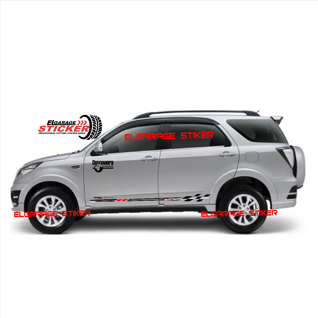 Jual Stiker mobil rush stiker strip racing mobil rush cutting stiker ...