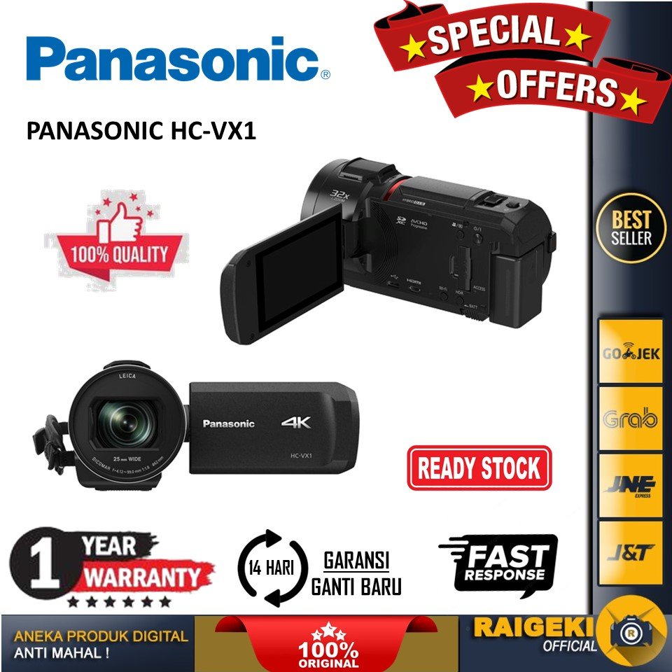 Jual Panasonic HC-VX1 4K HD Camcorder | Shopee Indonesia