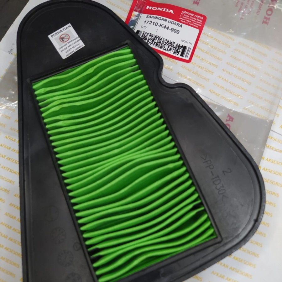Jual FILTER UDARA SARINGAN UDARA MOTOR HONDA BEAT POP FI ESP K44 ...