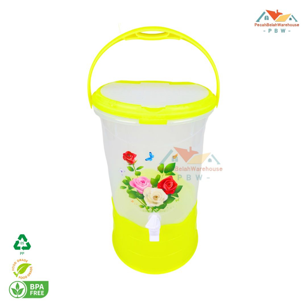 Jual Dispenser Plastik 15 Liter MPW Mikiwa / Drink Jar Plastik ...