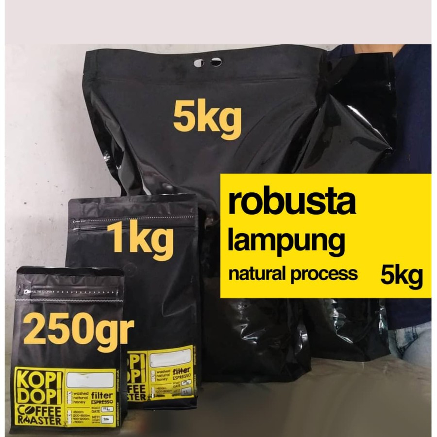 Jual Kopi Robusta Lampung 5 kg | Shopee Indonesia