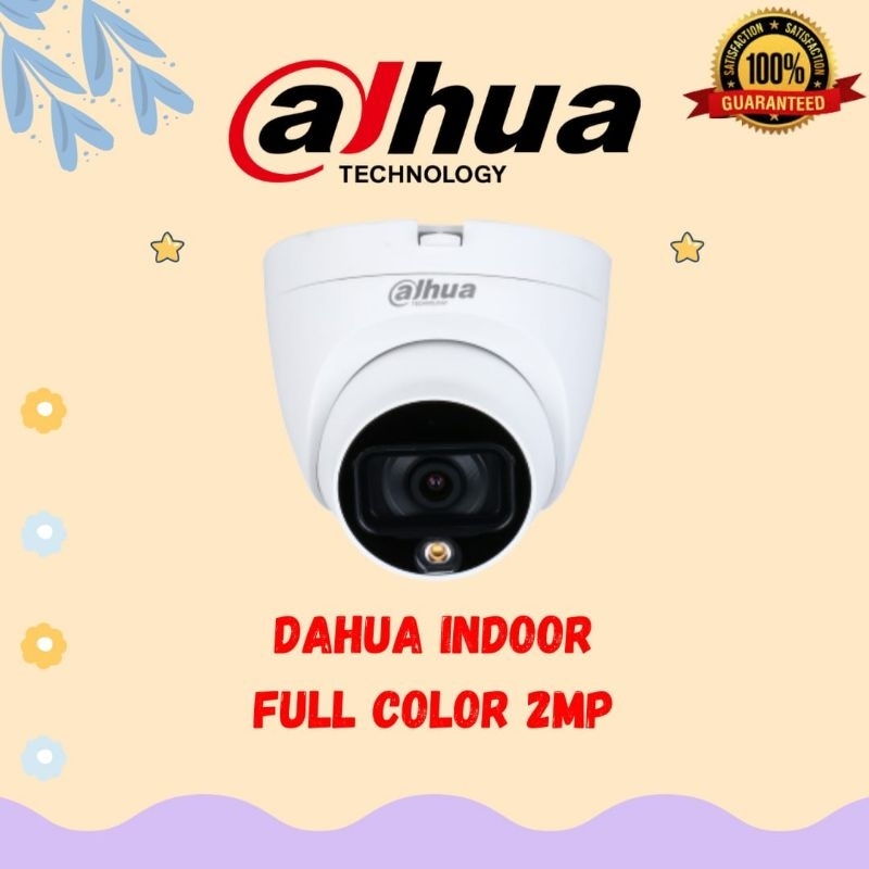 Jual CCTV Kamera Dahua Full-color Camera dome 1080p 2mp DH-HAC-T1A29P ...