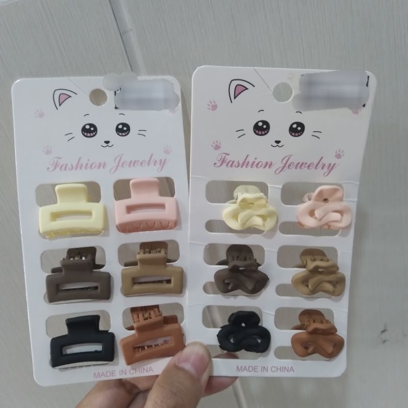 Jual Jepit Rambut Mini Ukuran 3cm / Aneka Macam Jepit Ranbut Mini ...