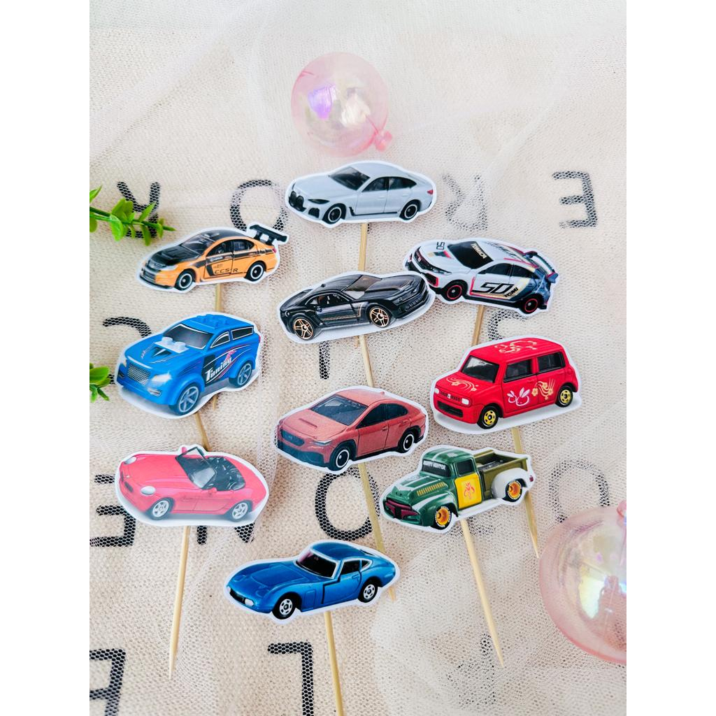 Jual Tomica Car Mobil Mobilan Topper Cupcake Birthday / Hiasan Kue ...
