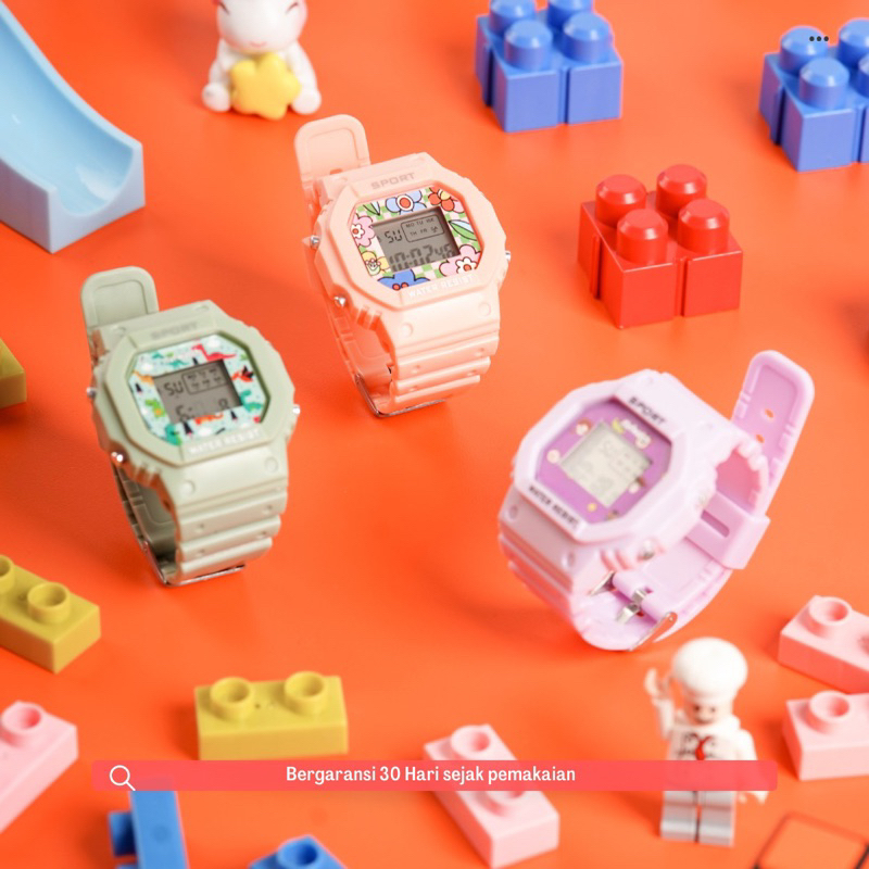 Jual JAM TANGAN CUSTOM DIGITAL | JAM TANGAN RUBBER KADO / GIFT | JAM ...