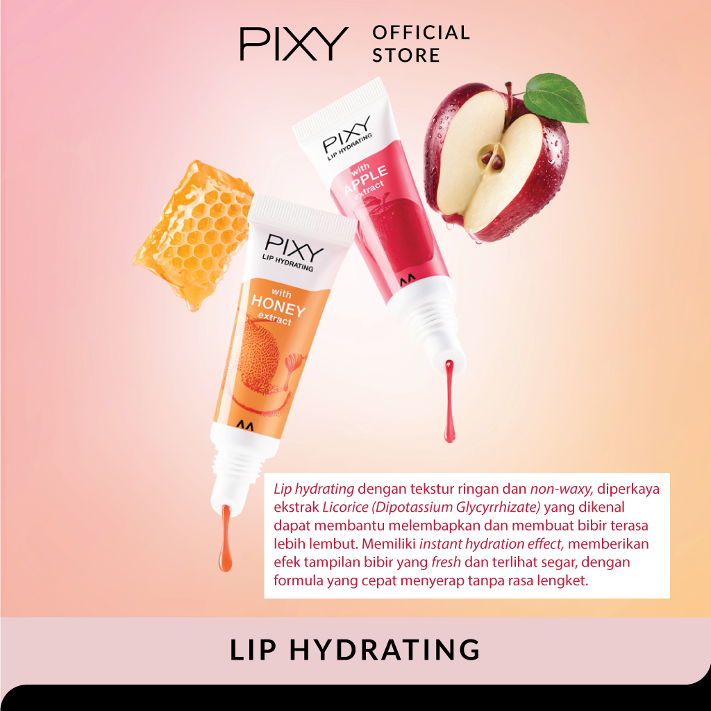 Jual Pixy Lip Hydrating 8ml - Lip Balm Pelembab Bibir Original BPOM ...