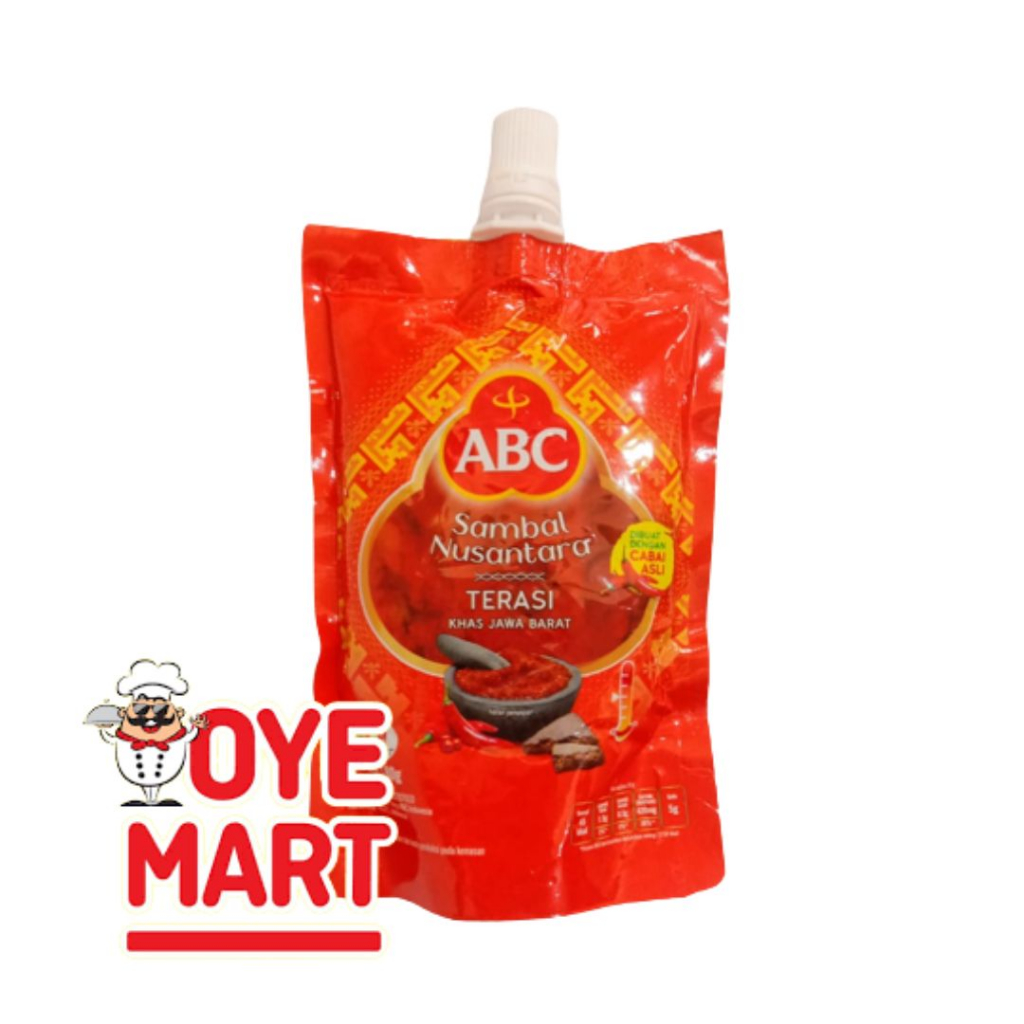 Jual ABC SAMBAL TERASI 180GR/ABC SAMBAL NUSANTARA TERASI | Shopee Indonesia