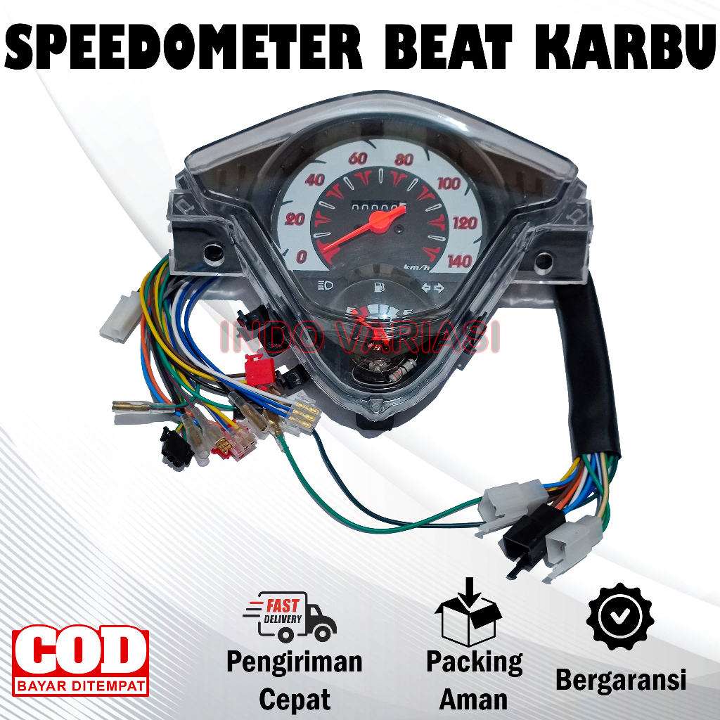 Jual Speedometer Kilometer Assy Honda Beat Old Lama Karbu | Shopee ...