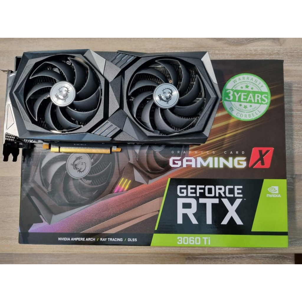 Jual VGA Card MSI GeForce RTX 3060 Ti GAMING X 8G GDDR6 256 Bit Nvidia ...