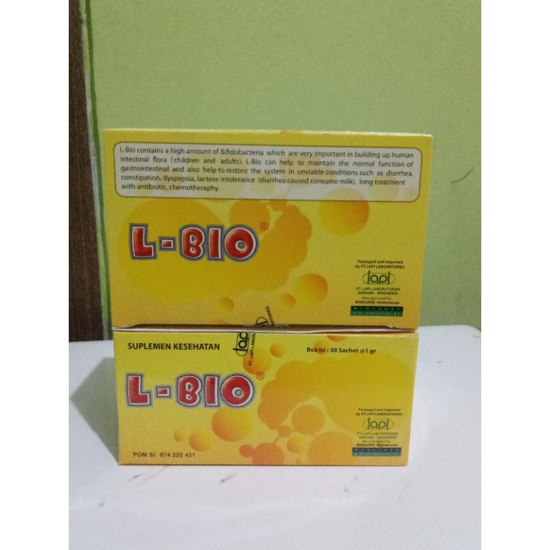 Jual L-BIO 30 SACHET / SUPLEMEN KESEHATAN | Shopee Indonesia
