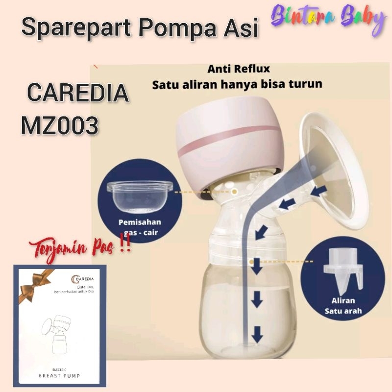 Jual Sparepart Pompa Asi CAREDIA Valve Diafragma Corong Katup Duckbill Pompa Asi Portable ...