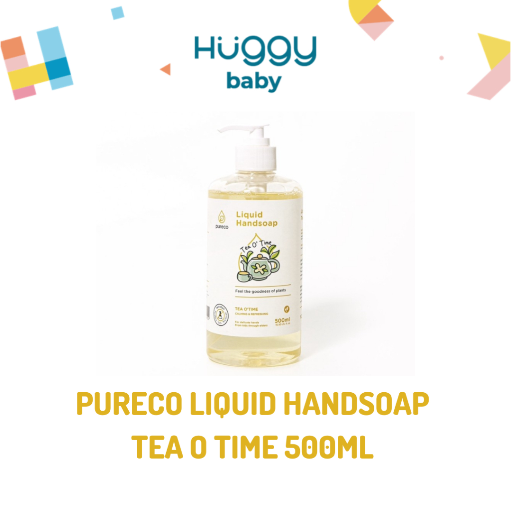 Jual Pureco Liquid Handsoap Tea O Time 500ml | Sabun Cuci Tangan 500ml ...
