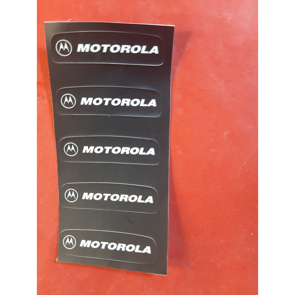 Jual Stiker Ht Motorola Gp338 Sticker Atas Ht Motorola GP 328 Label Ht ...