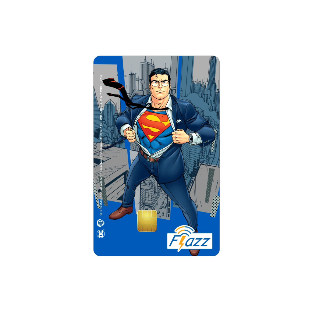 Jual Kartu Flazz GEN 2 LIMITED EDITION CLARK KENT LOGO 2023 GEN 2 ...