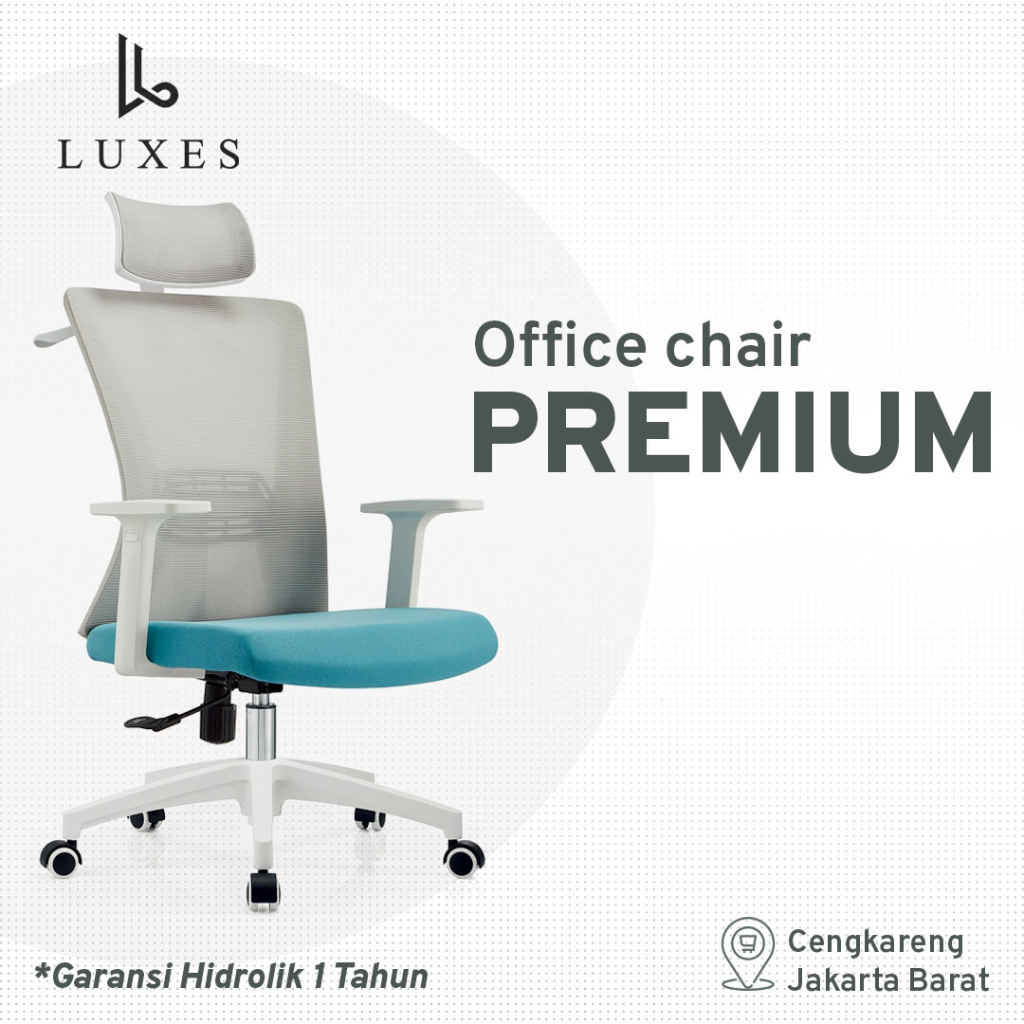 Jual Luxes Kursi Kantor Kursi Kerja Kursi Direktur Office Chair ...