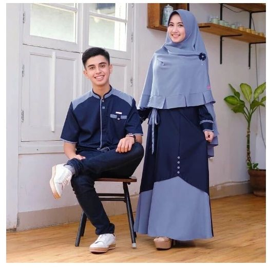 Jual SAMAW COUPLE BAJU COUPLE SUAMI & ISRI SAYR'I FREE HIJAB BAHAN ...