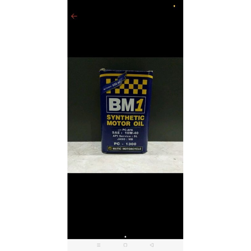 Jual Oli Mesin Matic BM1 Matic 650ml | Shopee Indonesia