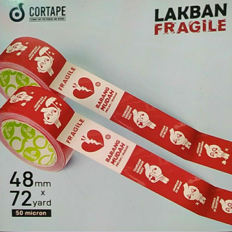 Jual LAKBAN FIRAGLE MASKOT UNIK 48x80Y | Shopee Indonesia