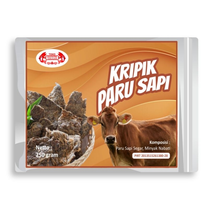 Jual DUA PUTRA TANJUNG Kripik Paru Sapi | Shopee Indonesia