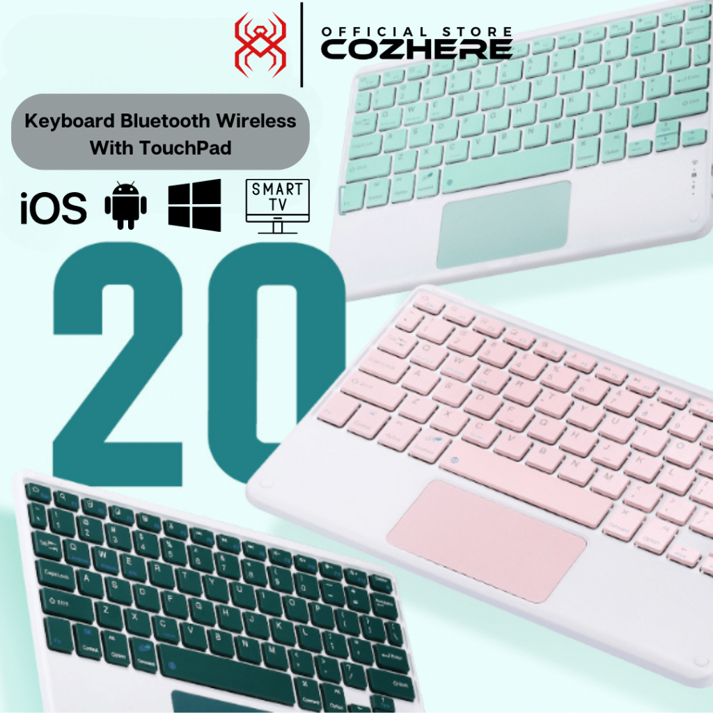 Jual Keyboard Bluetooth Hp Android Keyboard Wireless Mini Universal ...