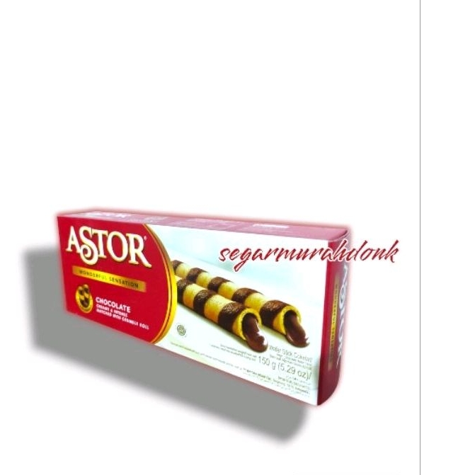 Jual Astor 150 gram Wafer Roll Coklat | Shopee Indonesia