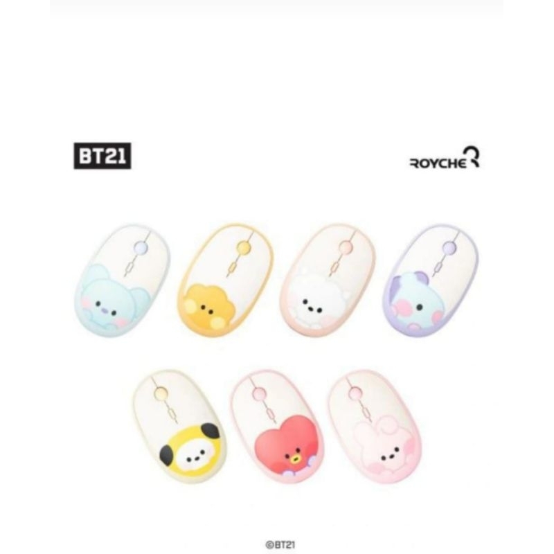 Jual (READY STOCK) (Official)SILENT Mouse BT21 | Shopee Indonesia