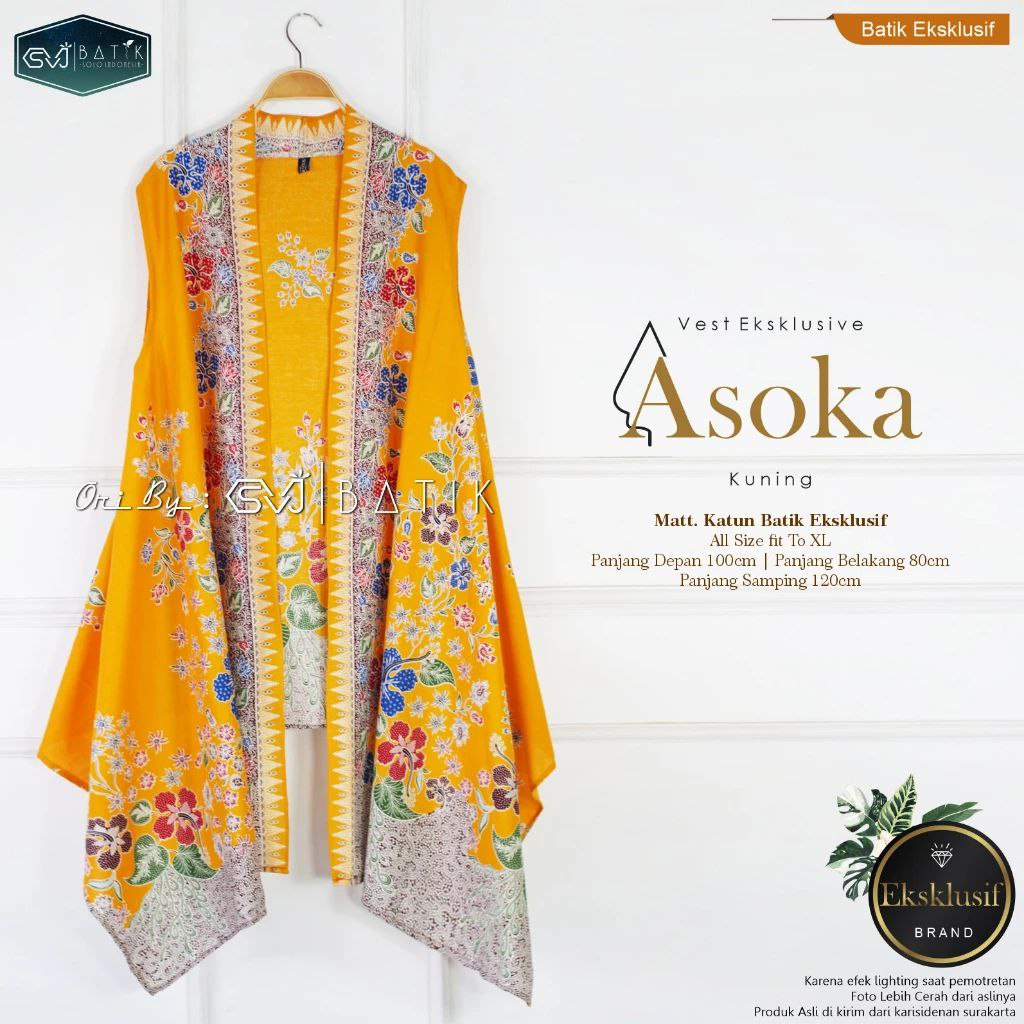 Jual VEST OUTER BATIK UNGGUL CARDIGAN LONGCARDI BATIK OUTFIT ELEGAN ...