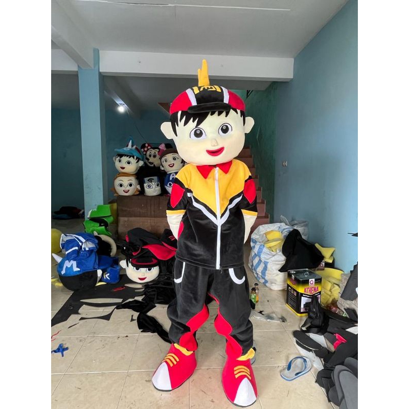 Jual kostum badut Boboboy merah | Shopee Indonesia