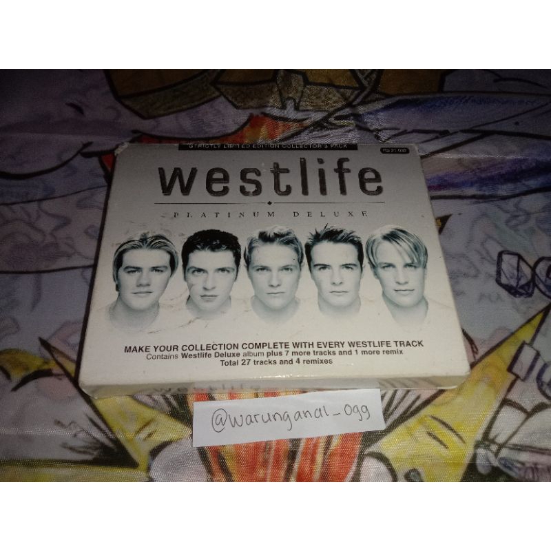 Jual Kaset Pita Westlife Platinum Deluxe Edition Shopee Indonesia