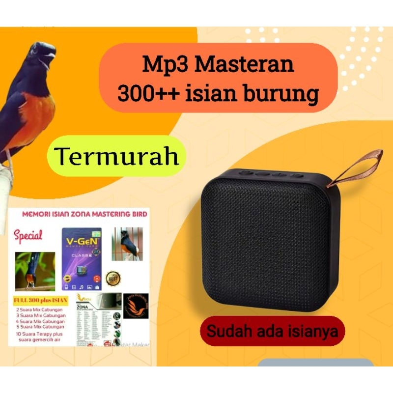 Jual Mp3 masteran burung 300 plus isian lengkap | Shopee Indonesia