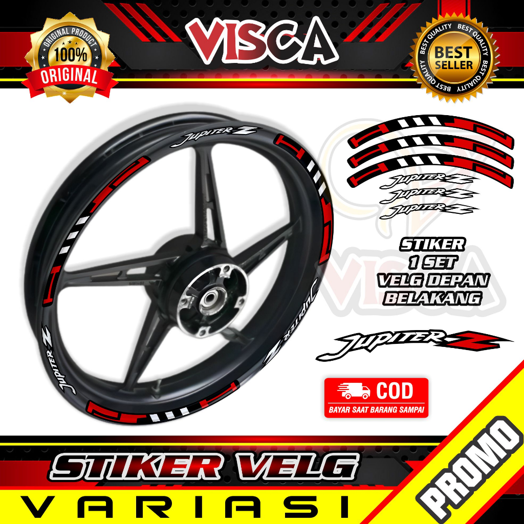 Jual Stiker Velg List Velg Motor Stiker Velg Sticker Velg JUPITER Z ...