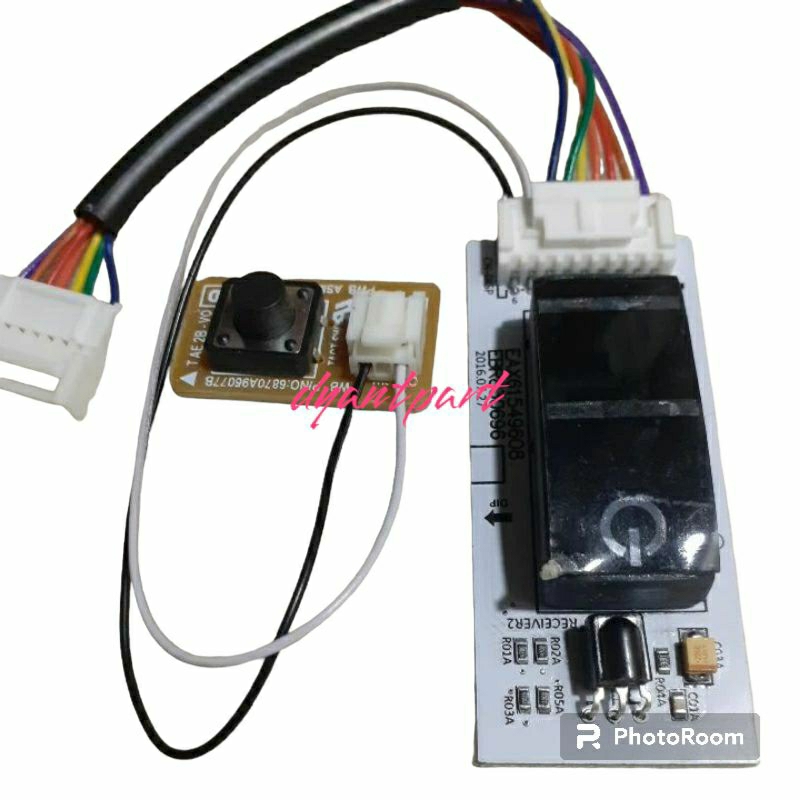 Jual KODE HT Sensor IR AC LG Dual Smart Inverter EBR830696 | Shopee ...