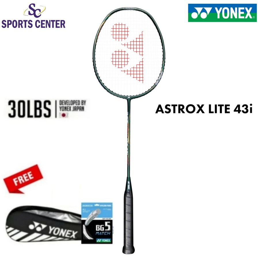 Jual New Full Set Raket Badminton Yonex Astrox Lite 43i / 43 I ( 5U G5 ) | Shopee Indonesia