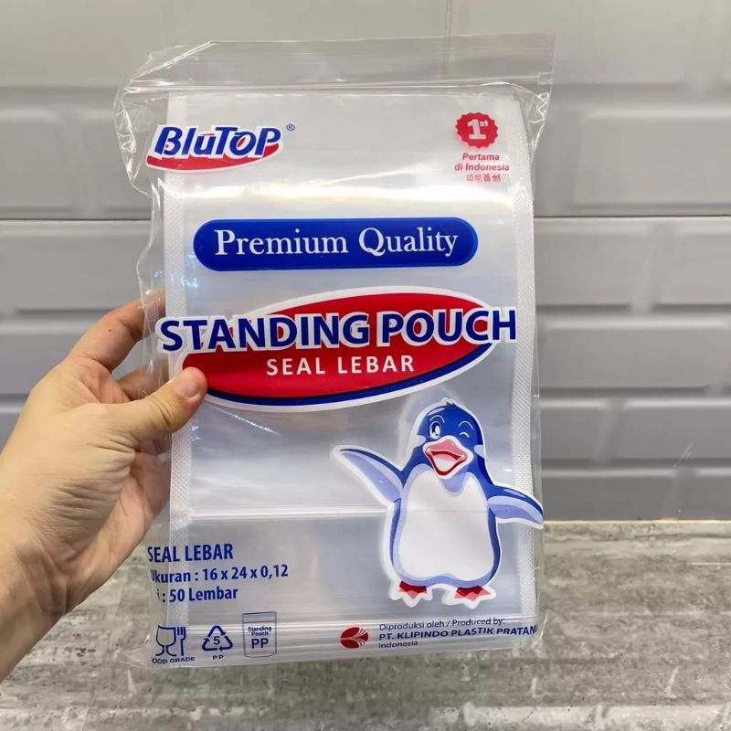 Jual Standing Pouch Lebar 14x22 Isi 50Pcs / Kemasan Plastik Berdiri ...