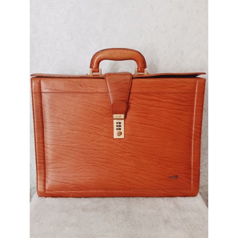 Jual TAS CONDOTTI BRIEFCASE VINTAGE | Shopee Indonesia