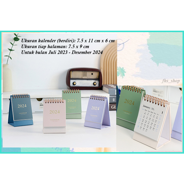Jual Kalender Meja Kalender Mini Kalender 2023 Kalender 2024 Kalender ...