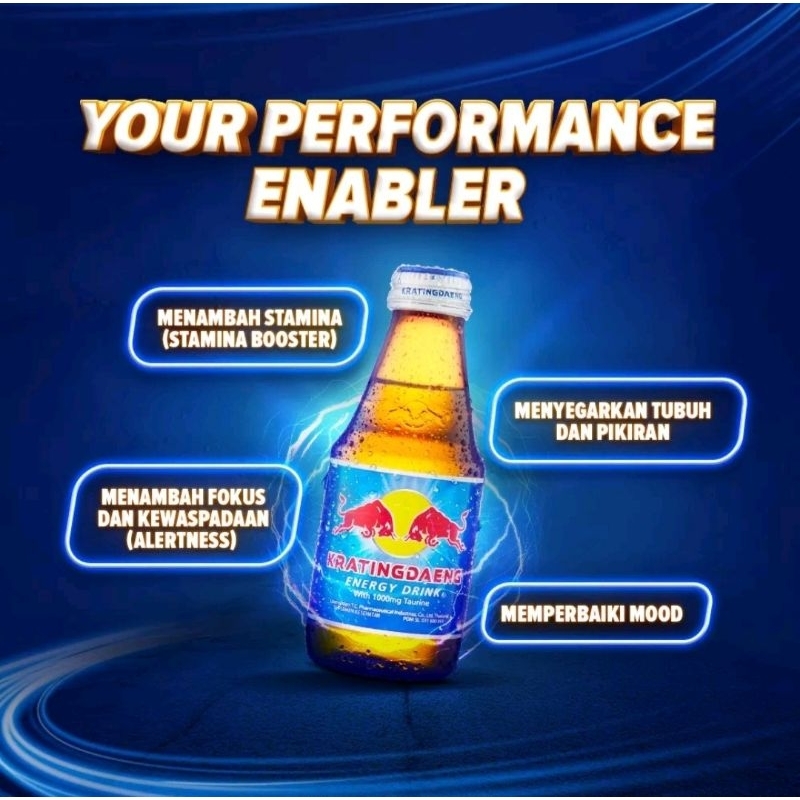 Jual kratingdaeng regular minuman energi kemasan botol 150ml | Shopee ...