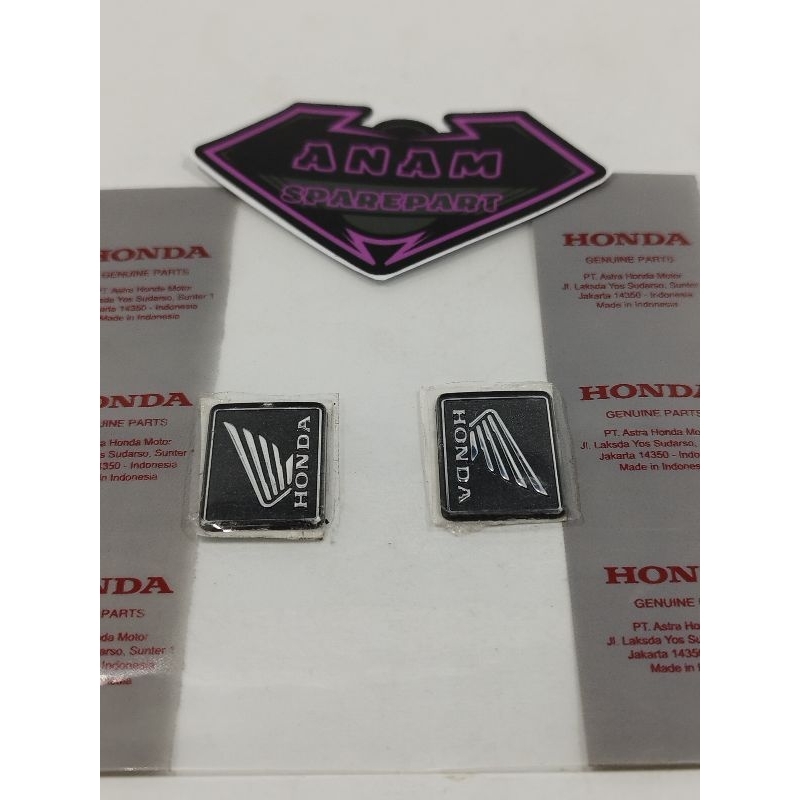 Jual Emblem logo sayap Honda dasboar spedo stang universal untuk smua ...