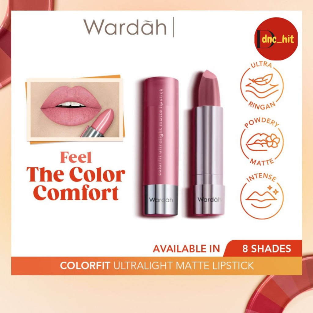 Jual Wardah Colorfit Ultralight Matte Lipstik | Shopee Indonesia