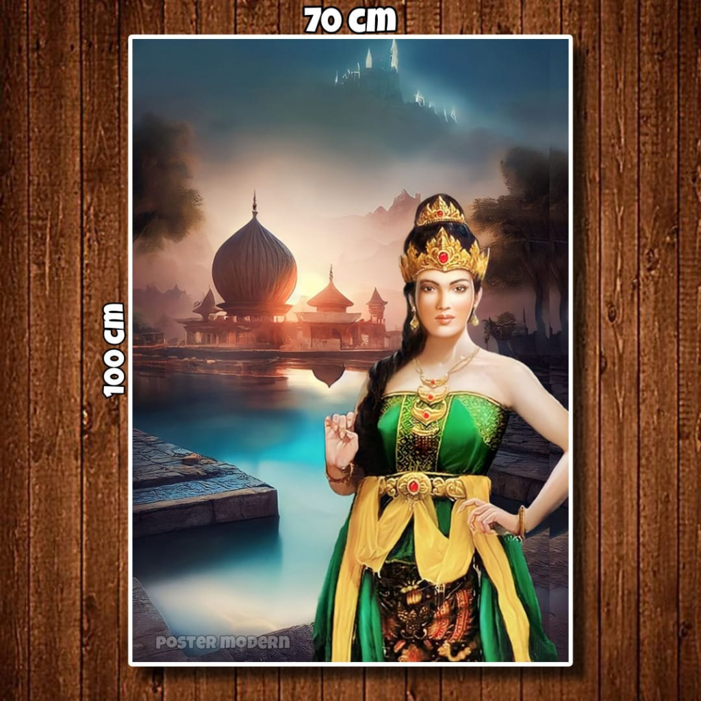 Jual Hiasan dinding Poster Gambar Nyi Roro Kidul Xtra Jumbo code50 ...