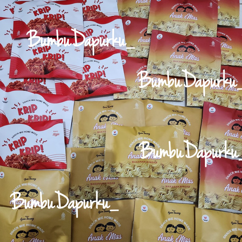 Jual Snack Anak Emas Jajan Krip Krip Jadul 50gr | Shopee Indonesia