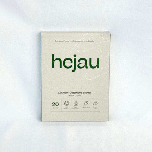 Jual Hejau Laundry Detergent Sheet - Sabun Deterjen Ramah Lingkungan ...