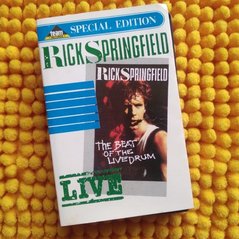 Jual KASET RICK SPRINGFIELD LIVE (ORIGINAL) | Shopee Indonesia