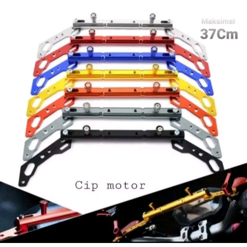 Jual stabilizer stang palang stang universal motor full cnc besi kuat ...