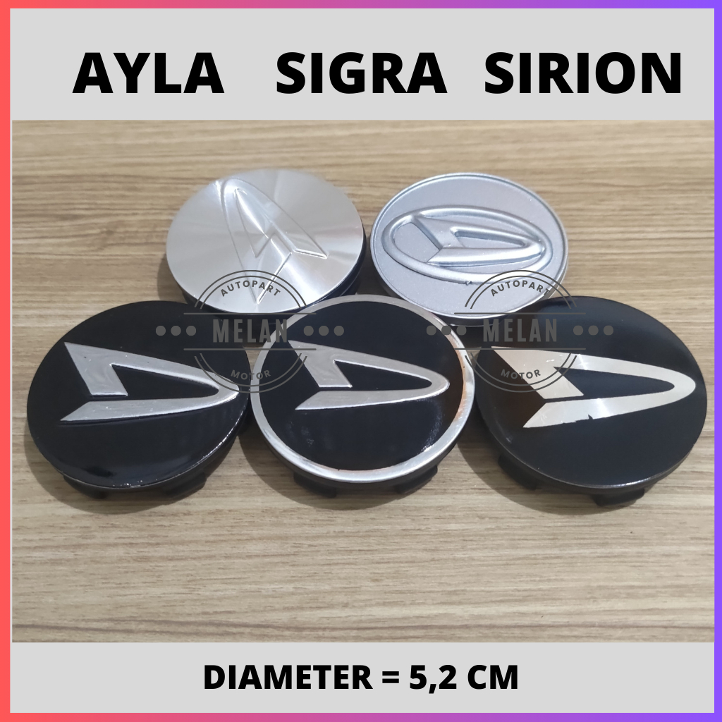 Jual Dop Roda atau Tutup Velg Daihatsu Ayla, Daihatsu Sigra, Daihatsu ...