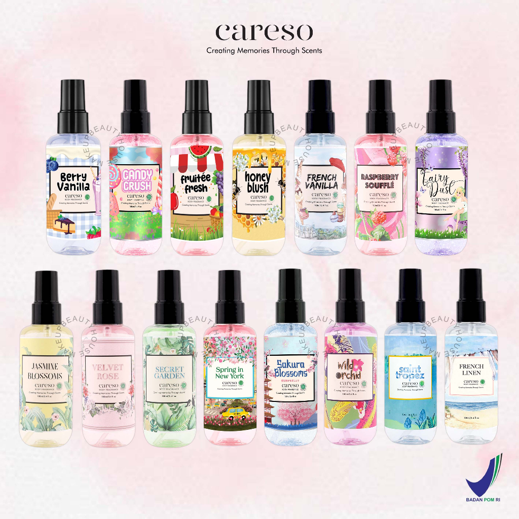 Jual CARESO Body Fragrance 100ml | Shopee Indonesia