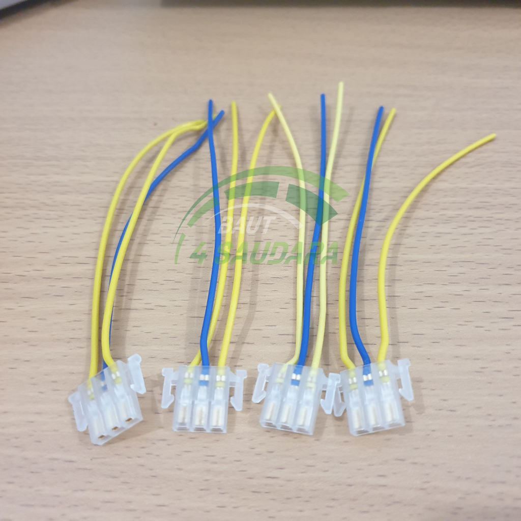 Jual Soket Tombol Starter Dim 3 Kabel / 3 PIN Semua Motor | Shopee ...